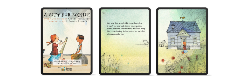 18 Musical Ebook and Audiobook Stories for Kids - The Secret Mountain