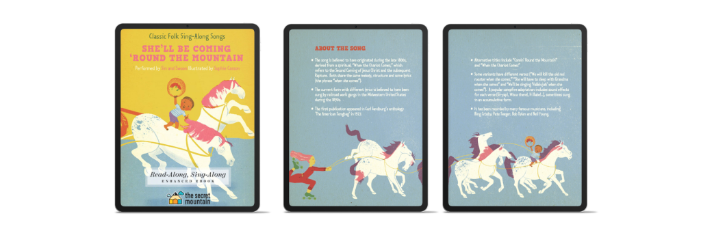 18 Musical Ebook and Audiobook Stories for Kids - The Secret Mountain