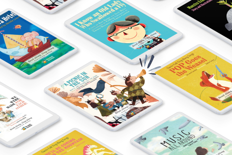 18 Musical Ebook and Audiobook Stories for Kids - The Secret Mountain