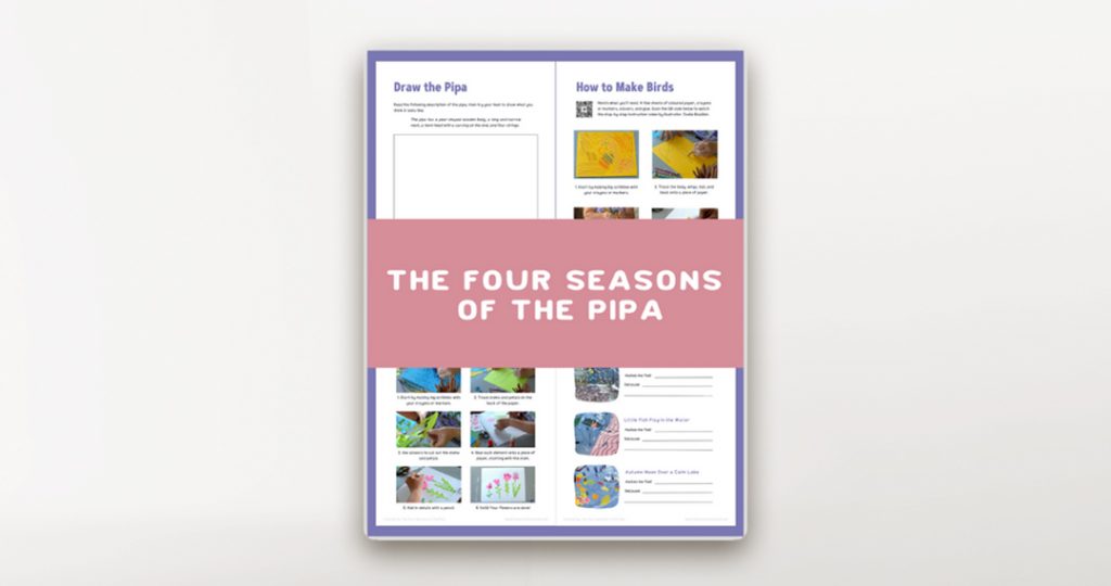 The Four Seasons of the Pipa – Activity Sheets - The Secret Mountain